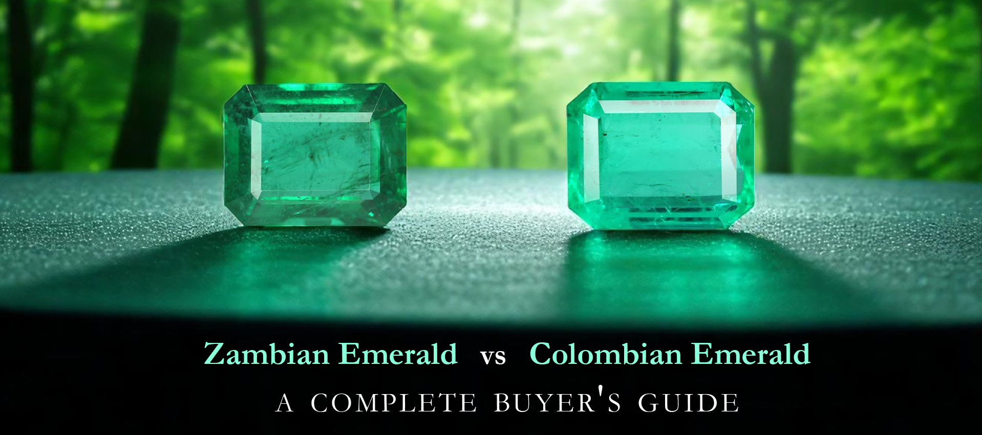 Zambian Emerald vs Colombian emerald: A Complete Buyer's Guide - navratan.us